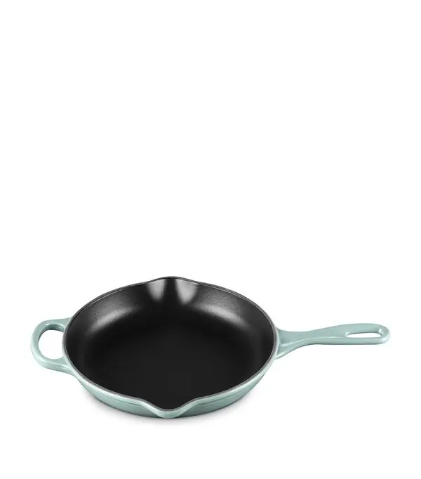 LE CREUSET Cast Iron Skillet - Blue