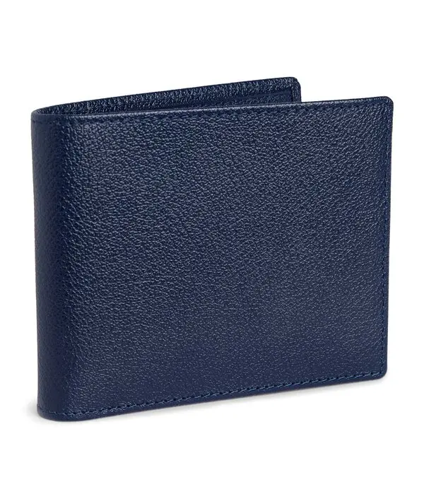 ETTINGER 6-slot Capra Bifold Wallet - Blue