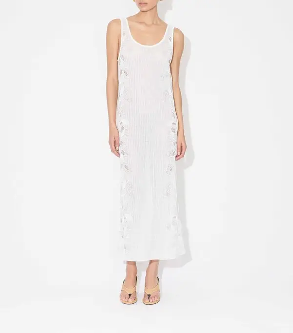 Alaïa Knitted Maxi Dress