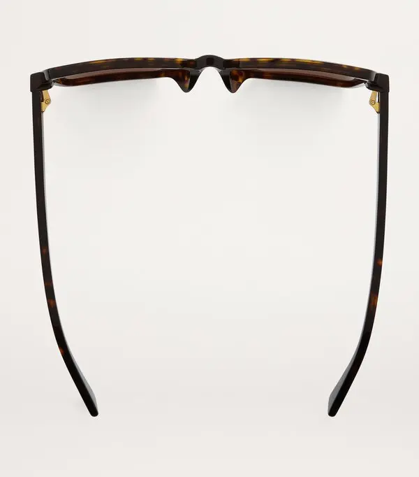Bottega Veneta Rectangular Frame Sunglasses - Grey