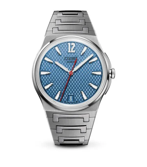 CZAPEK Stainless Steel Antarctique Passage De Drake Watch - Blue