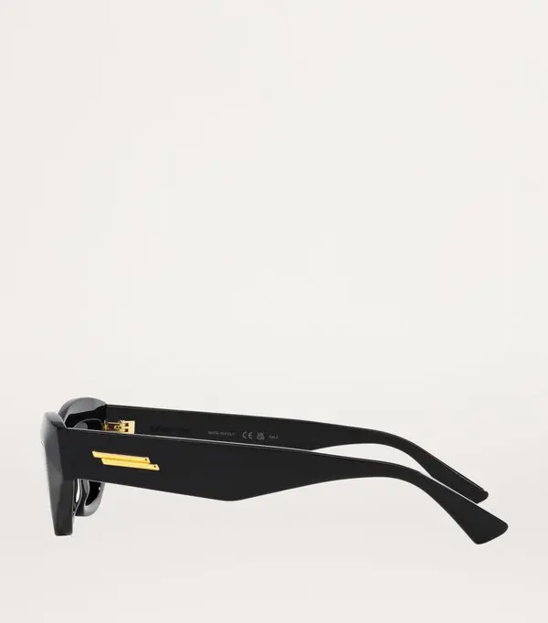 Bottega Veneta Acetate Sunglasses - Black