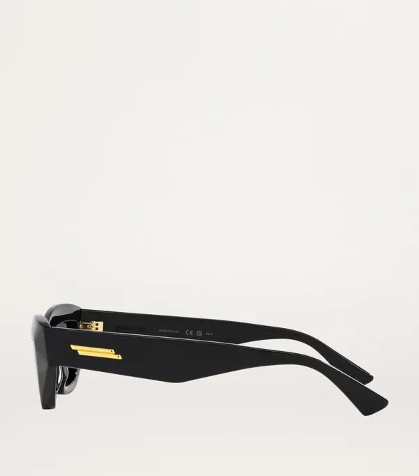 Bottega Veneta Acetate Sunglasses - Black