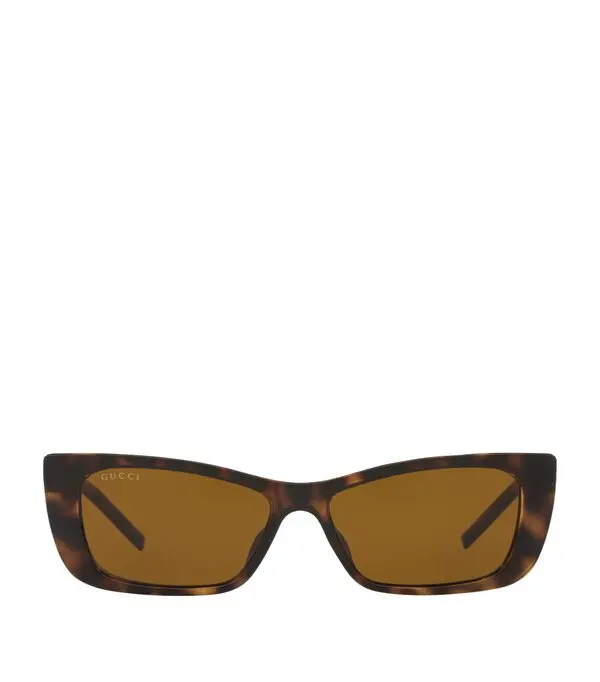 Gucci Slim Cat-eye Sunglasses - Brown