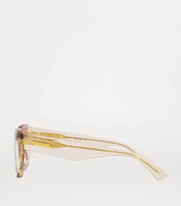 Bottega Veneta Acetate Sunglasses - Pink