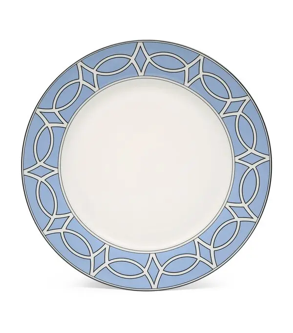 O.W.LONDON Set Of 2 Loop Dinner Plates - Blue