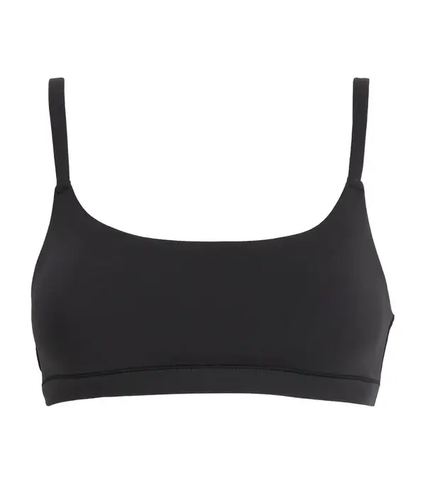 SKIMS Fits Everybody Scoop-neck Bralette - Black