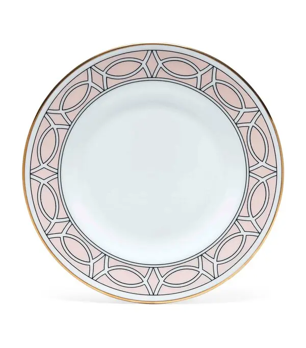 O.W.LONDON Loop Tea Plate - Pink