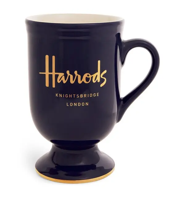 Harrods Pedestal Mug - Navy