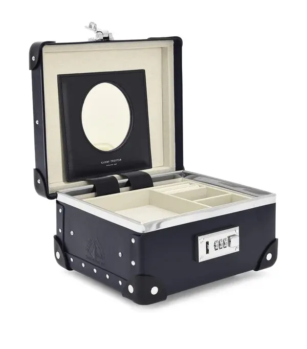 GLOBE-TROTTER Centenary Jewellery Case - Navy