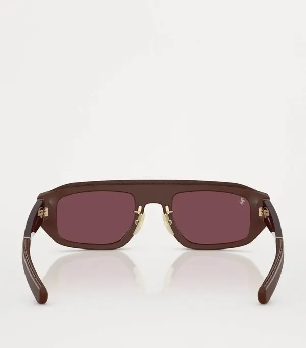 FERRARI Acetate Pillow Sunglasses