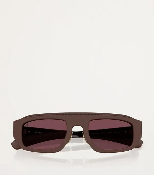 FERRARI Acetate Pillow Sunglasses