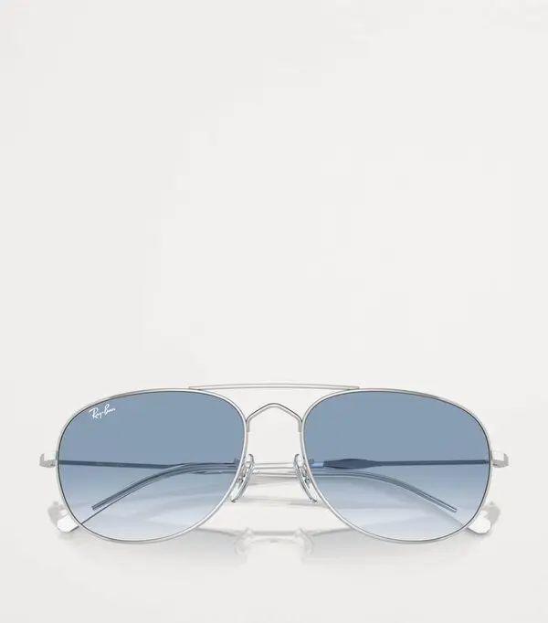 Ray-ban Bain Bridge Sunglasses - Silver