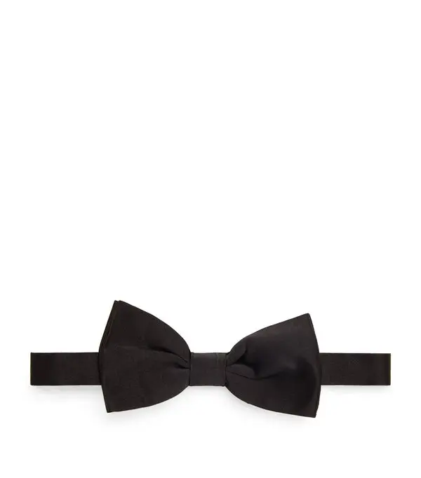 Canali Silk Bow Tie - Black