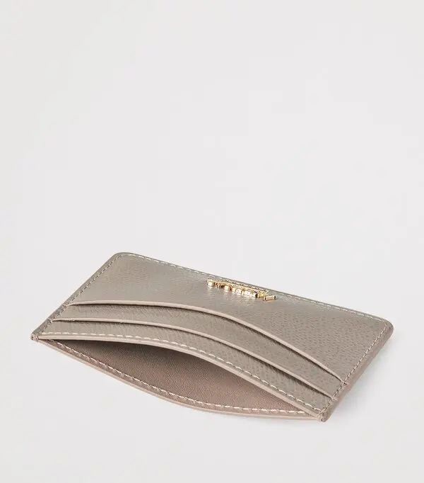 ASPINAL OF LONDON Slim Leather Card Holder - Neutral
