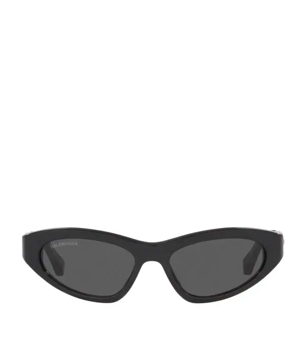 Balenciaga Acetate Bb0207s Sunglasses - Black