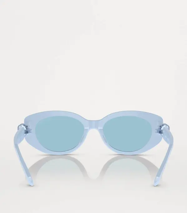 SWAROVSKI Sk6002 Oval Sunglasses - Blue