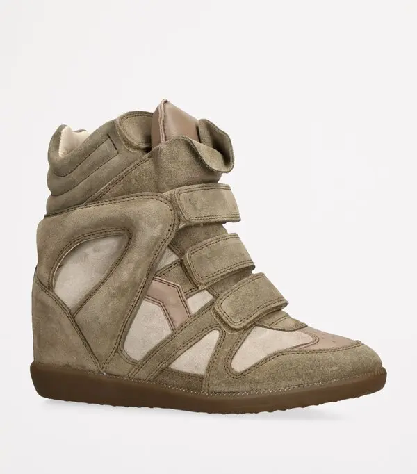 Isabel Marant Étoile Bekett Wedge Sneakers - Brown