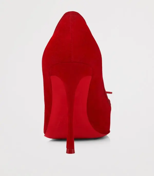 CHRISTIAN LOUBOUTIN Cassia Nodo Leather Pumps 100