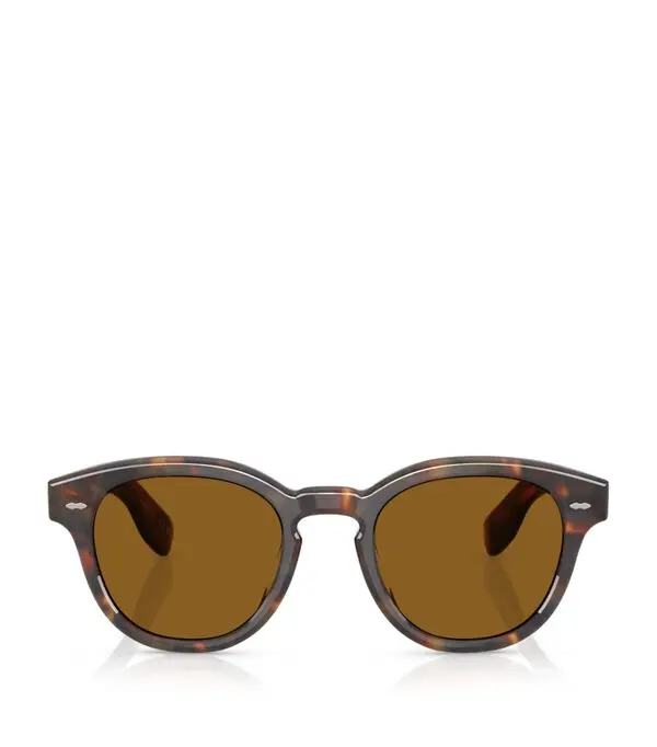 Oliver Spencer Cary Grant Phantos Sunglasses - Brown