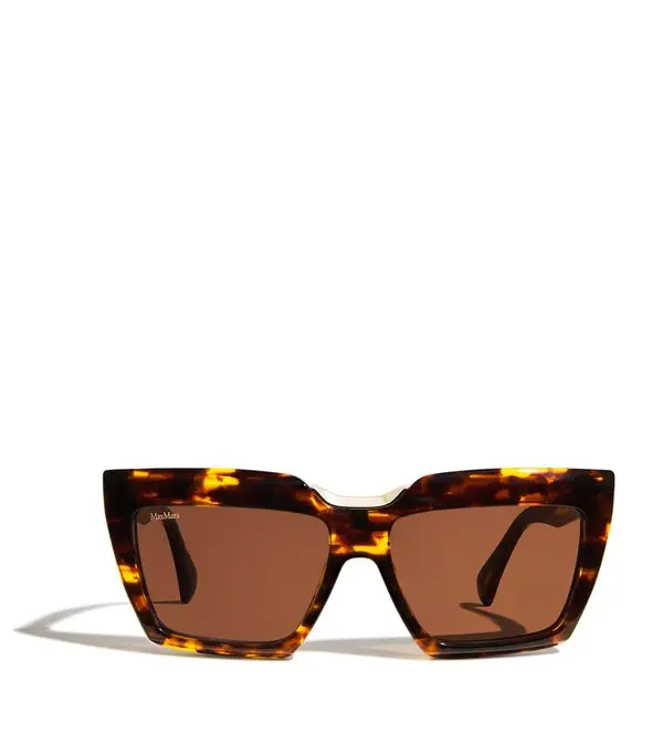 Max Mara Acetate Cat-eye Spark7 Sunglasses - Brown