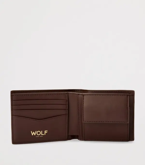 Wolf Signature Billfold Wallet - Brown