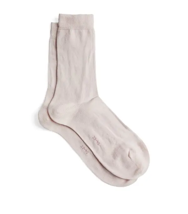 Falke Cotton-blend Family Socks - Pink
