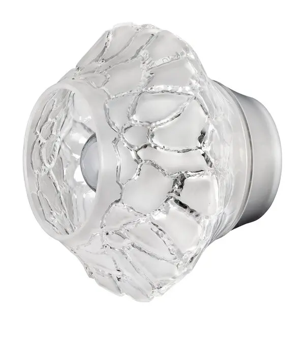 Lalique Crystal Caldera Wall Sconce - Clear