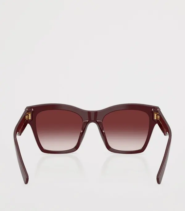 Dolce & Gabbana Square Frame Sunglasses - Red