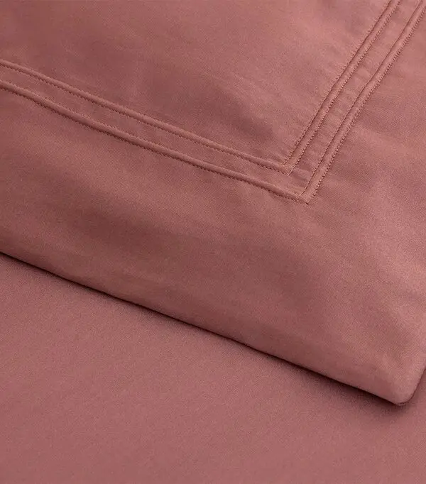 YVES DELORME Triomphe Santal Duvet Cover - Pink