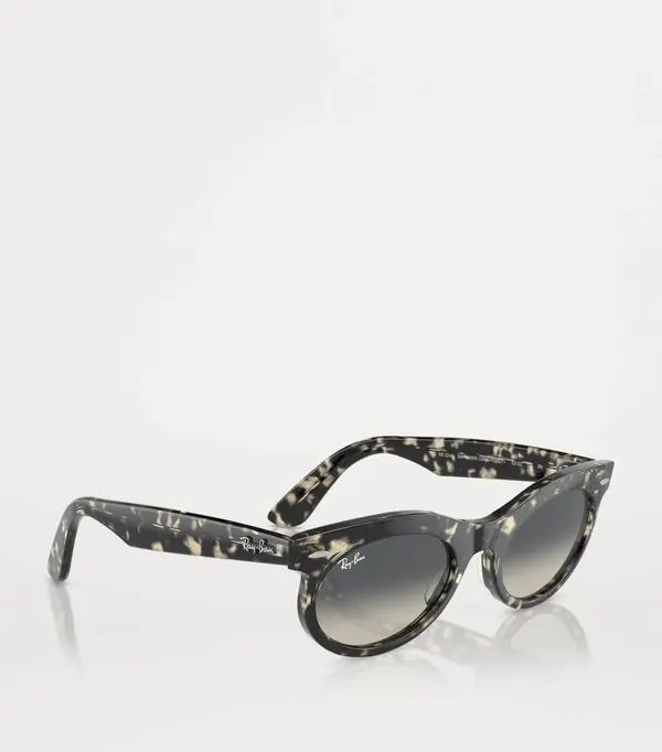 Ray-ban Wayfarer Oval Sunglasses - Grey