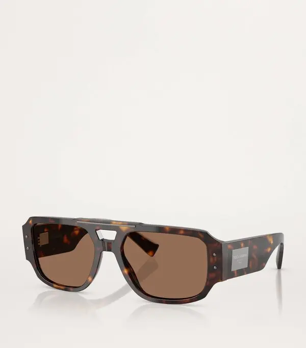 Dolce & Gabbana Acetate Pilot Sunglasses