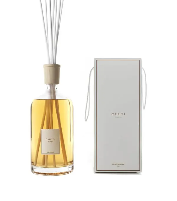 CULTI MILANO Mediterranea Scented Room Diffuser - Clear