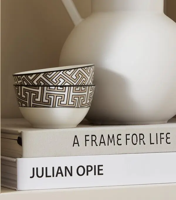 O.W.LONDON Maze Sugar Bowl - Beige