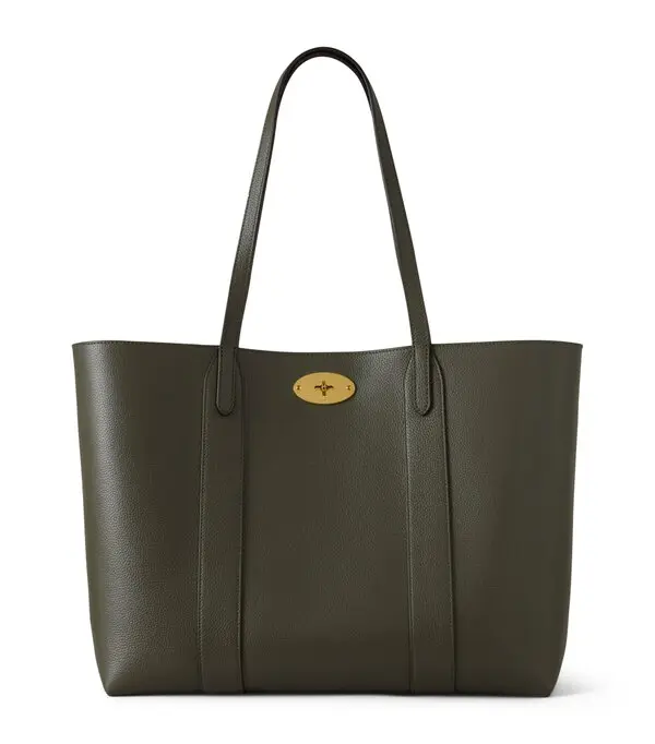 Mulberry Leather Bayswater Tote Bag - Green