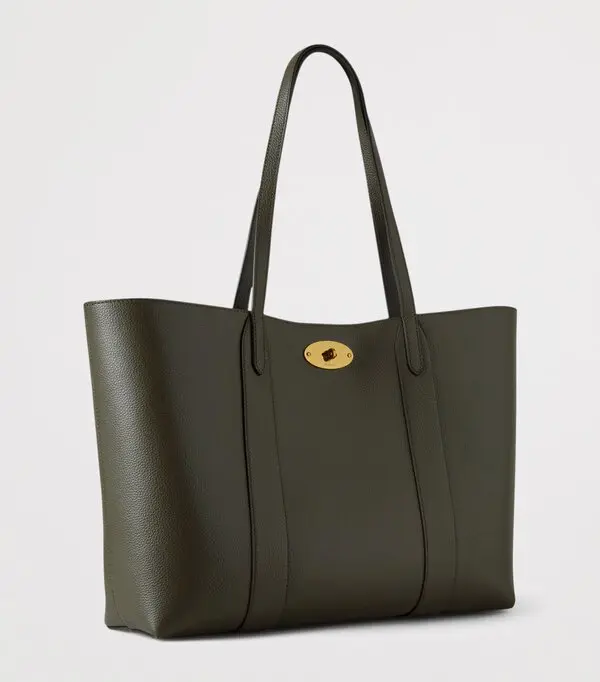 Mulberry Leather Bayswater Tote Bag - Green