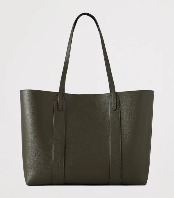 Mulberry Leather Bayswater Tote Bag - Green