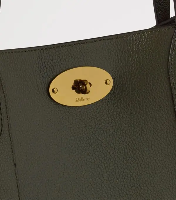 Mulberry Leather Bayswater Tote Bag - Green
