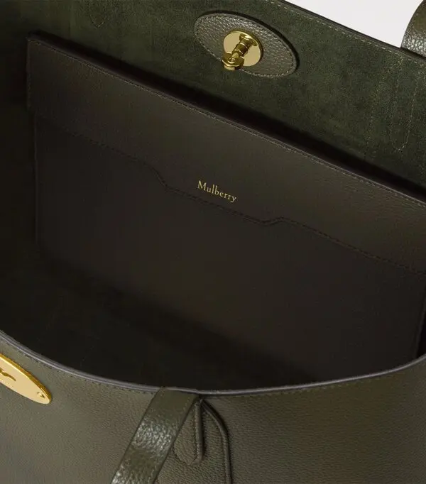 Mulberry Leather Bayswater Tote Bag - Green