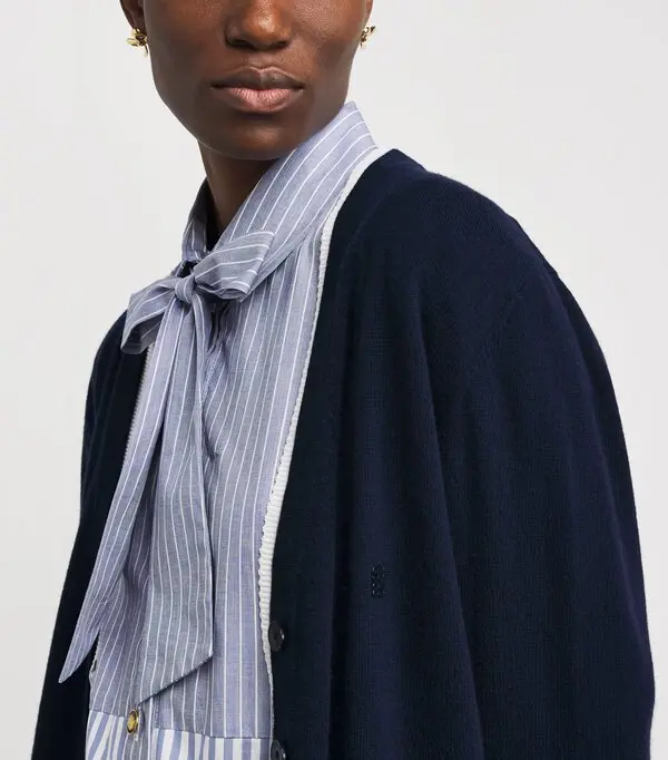 Sandro Wool-cashmere Buttoned Cardigan