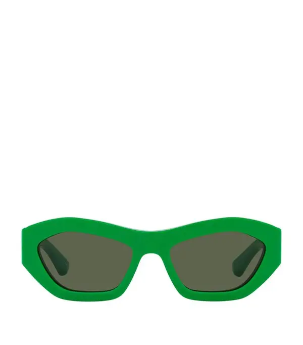Bottega Veneta Acetate Sunglasses - Green