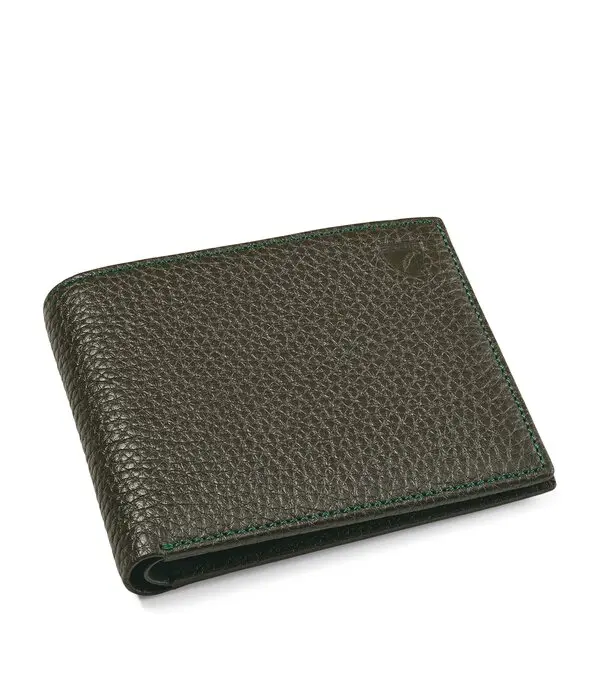 ASPINAL OF LONDON Leather Bifold Wallet - Green