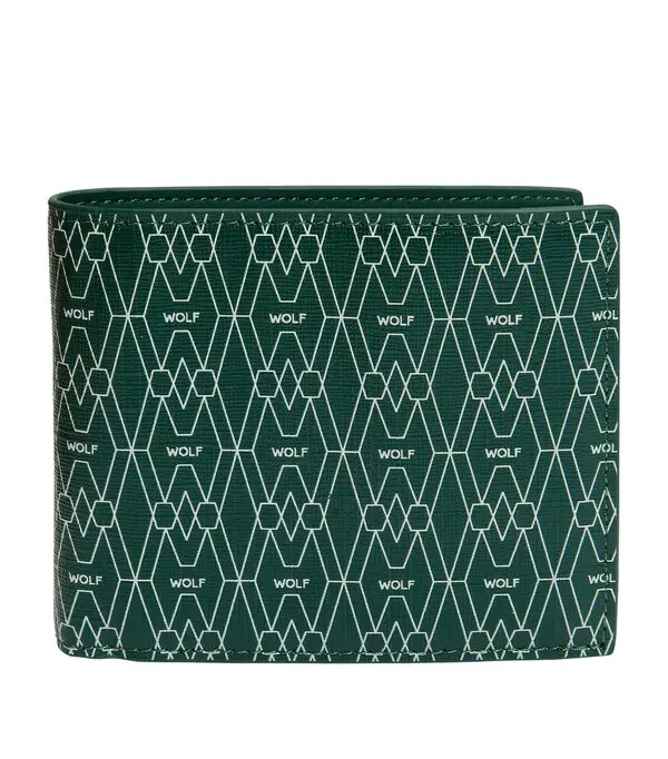 Wolf Signature Billfold Wallet - Green
