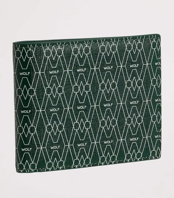 Wolf Signature Billfold Wallet - Green