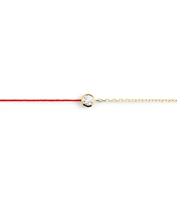 REDLINE Yellow Gold And Diamond So Pure Bracelet