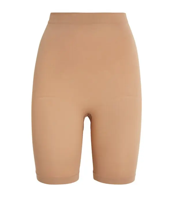 SKIMS Seamless Sculpt Mid-thigh Shorts - Nude