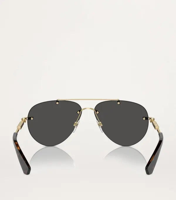 Burberry Acetate Be3151 Aviator Sunglasses