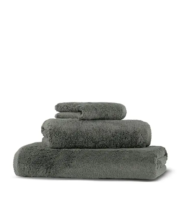 HAMAM Organic Cotton-modal Glam Guest Towel - Grey
