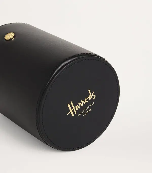 Harrods Leather Pen Pot