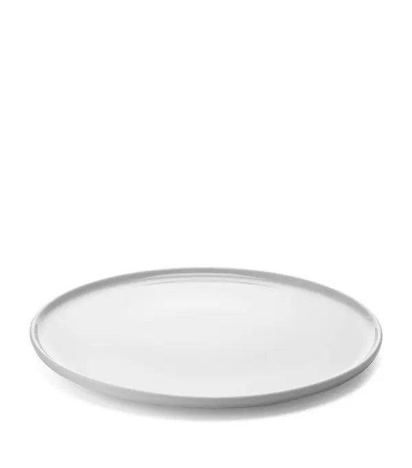 LSA INTERNATIONAL Set Of 2 Porcelain Collective Dinner Plates - White
